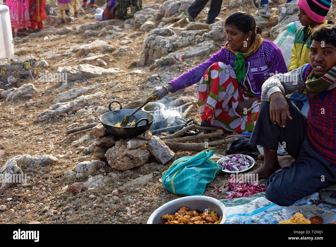 Indian Lady Cooking High Resolution Stock Photography and Images - Alamy