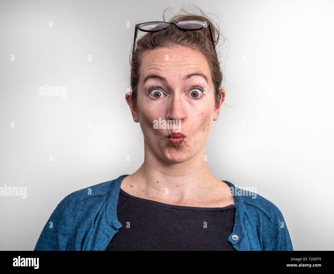 Ooh expression hi-res stock photography and images - Alamy
