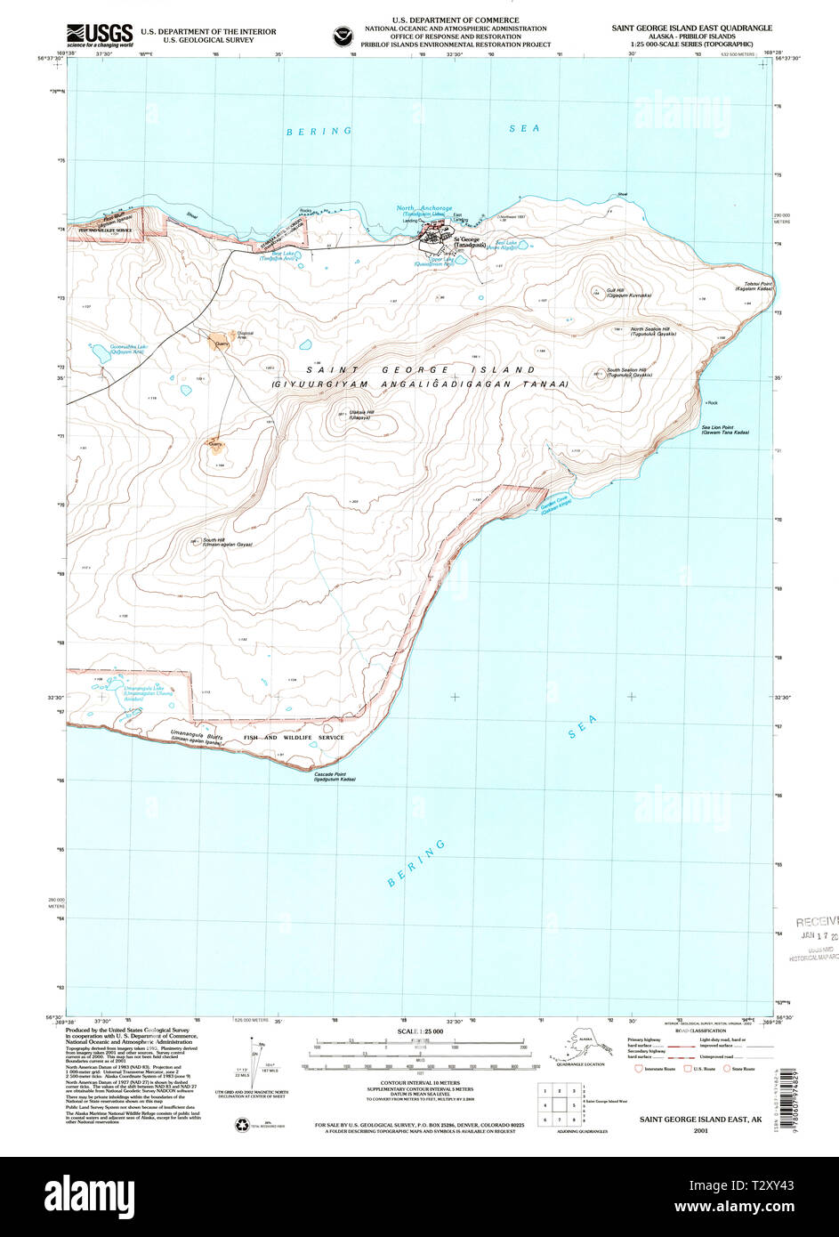 Saint george island alaska hi-res stock photography and images - Alamy