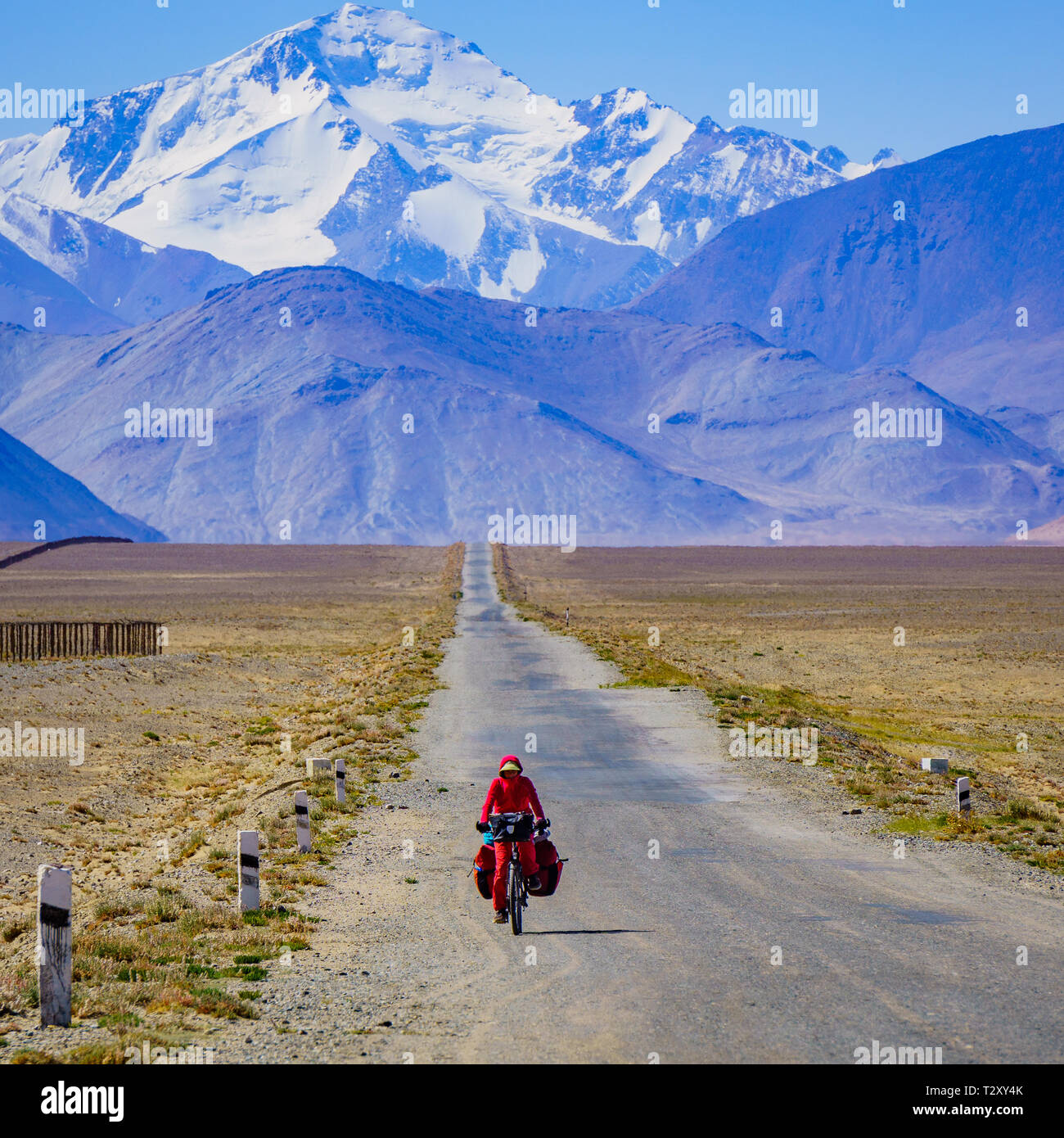 Amazing Pamir Highway in Tadjikistan, Central Asia Stock Photo - Alamy