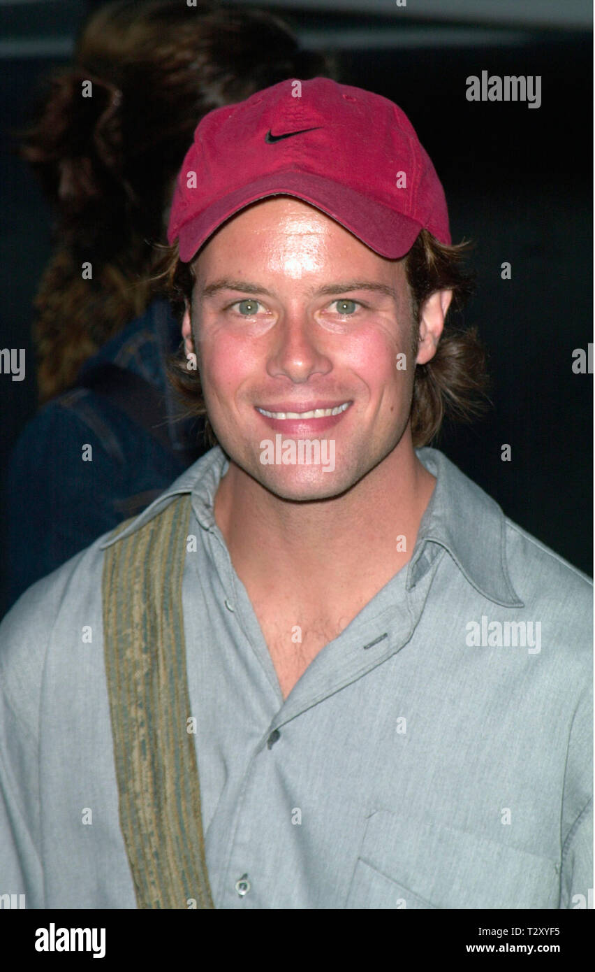 LOS ANGELES, CA. July 12, 2000: Actor BRAD ROWE at the Los Angeles ...