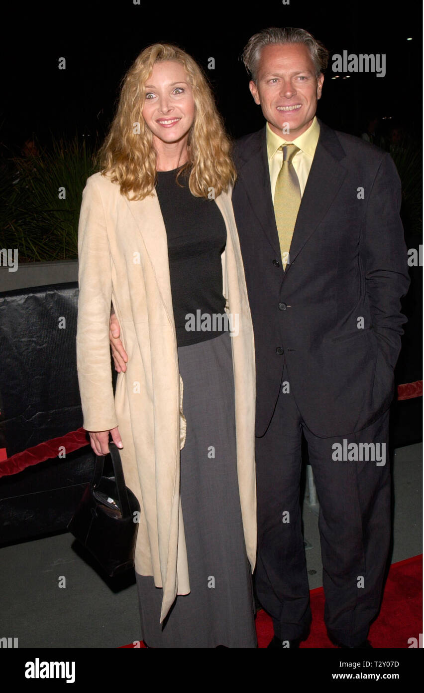 LOS ANGELES, CA. September 21, 2000: Actress LISA KUDROW & husband at ...