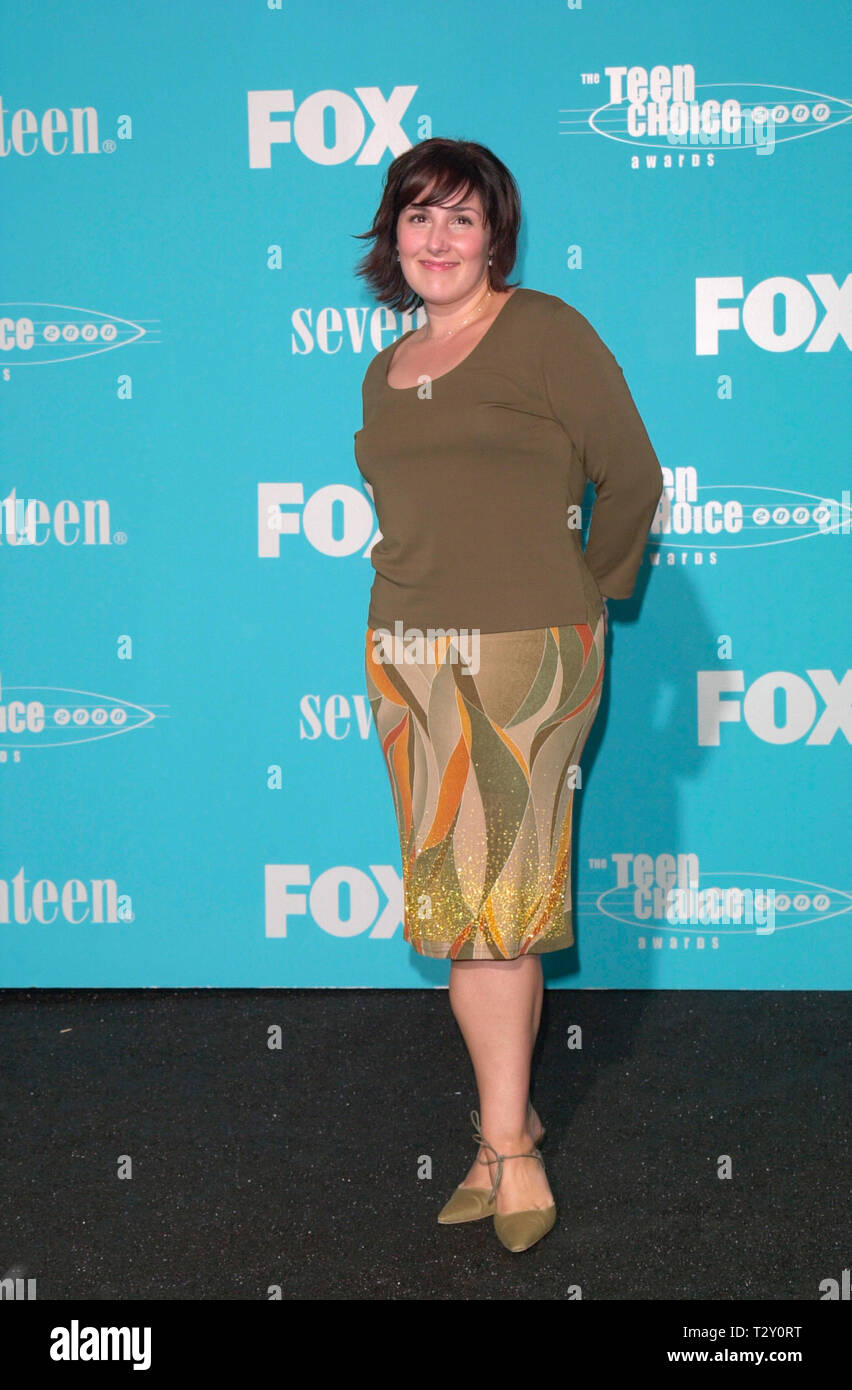 LOS ANGELES, CA. August 06, 2000: TV presenter RICKI LAKE at the Teen ...