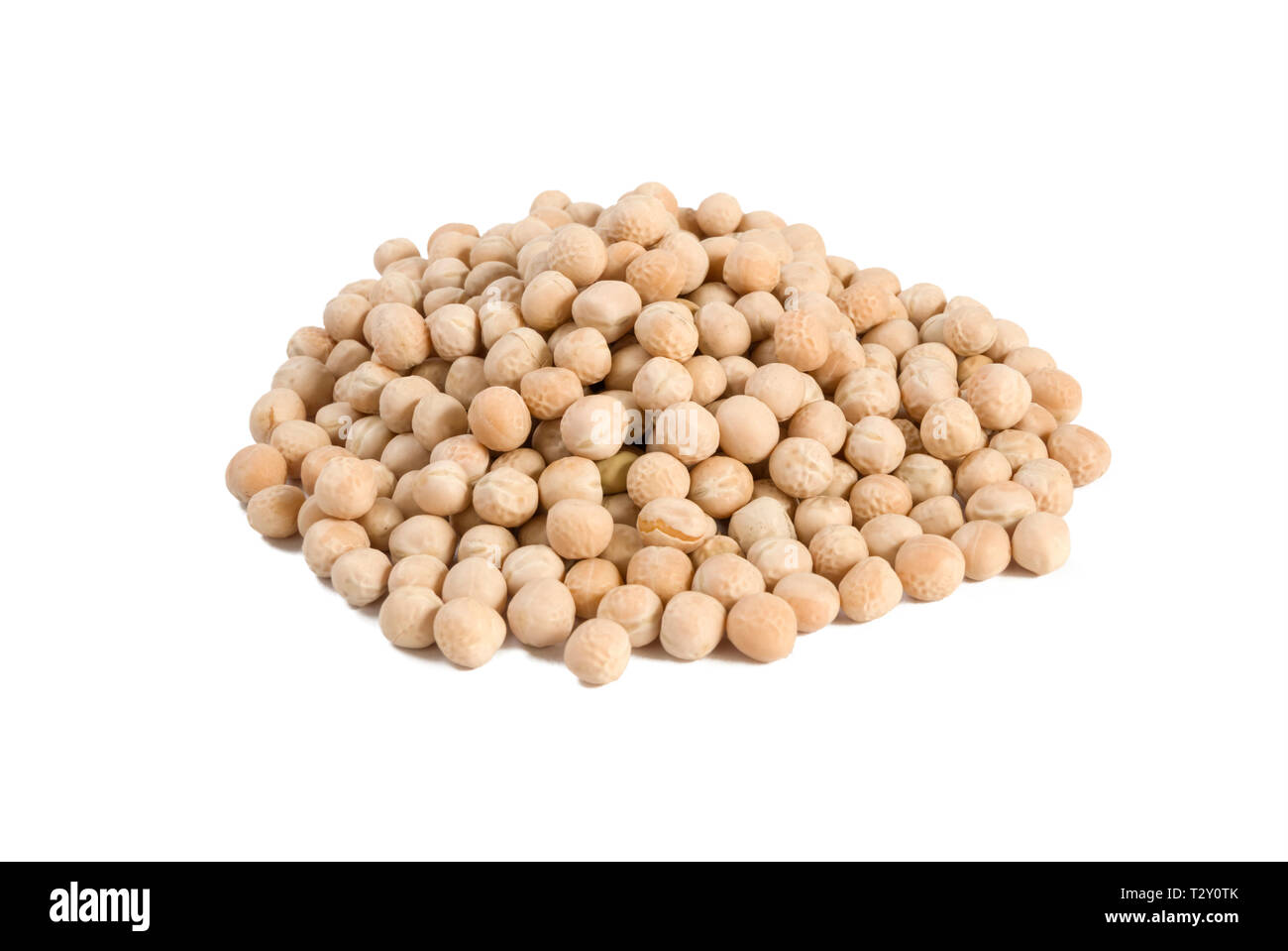 yellow pea heap isolated on white background. nutrition. bio. natural ...