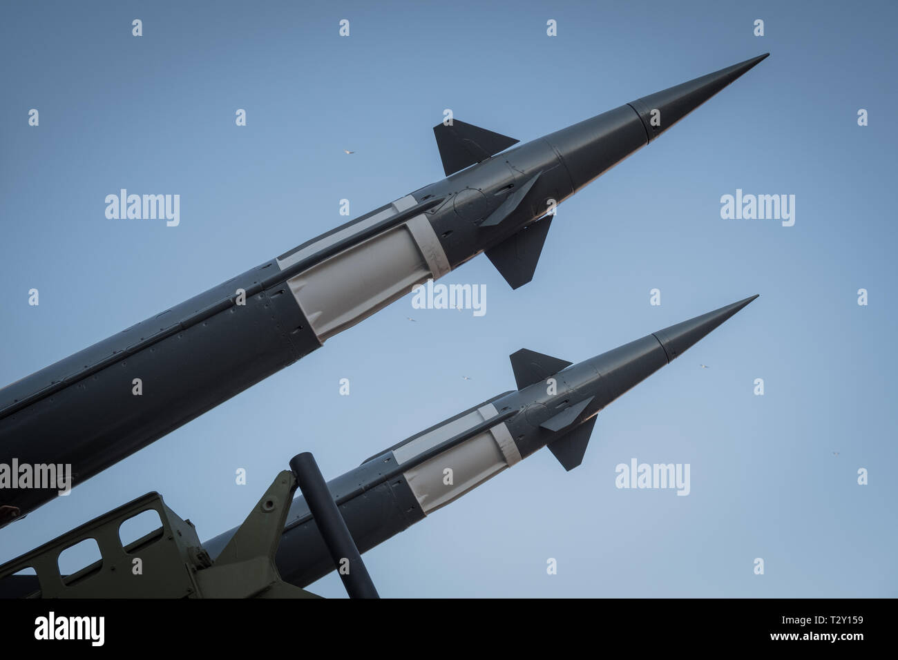 Missiles landing hi-res stock photography and images - Alamy