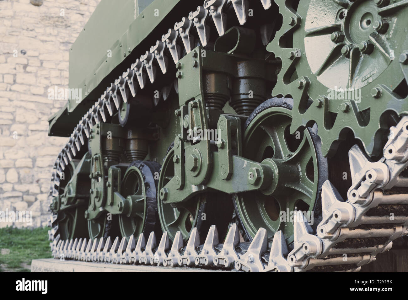 Army tank wheels hi-res stock photography and images - Alamy
