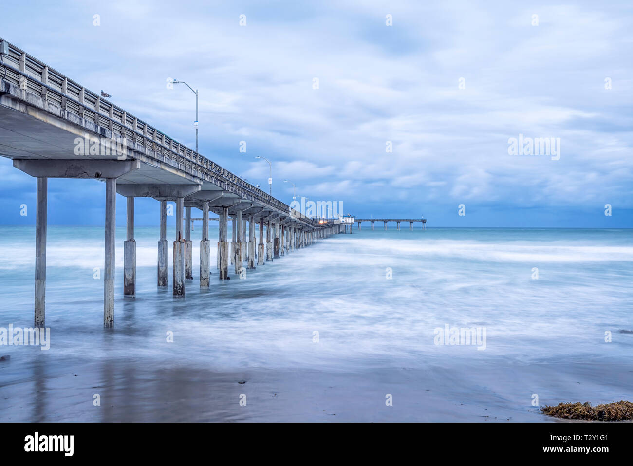 Ocean beach pier hi-res stock photography and images - Alamy