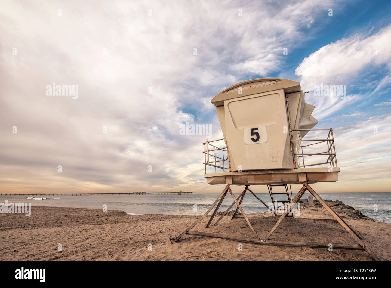 California Lifeguard Tower High Resolution Stock Photography and Images ...