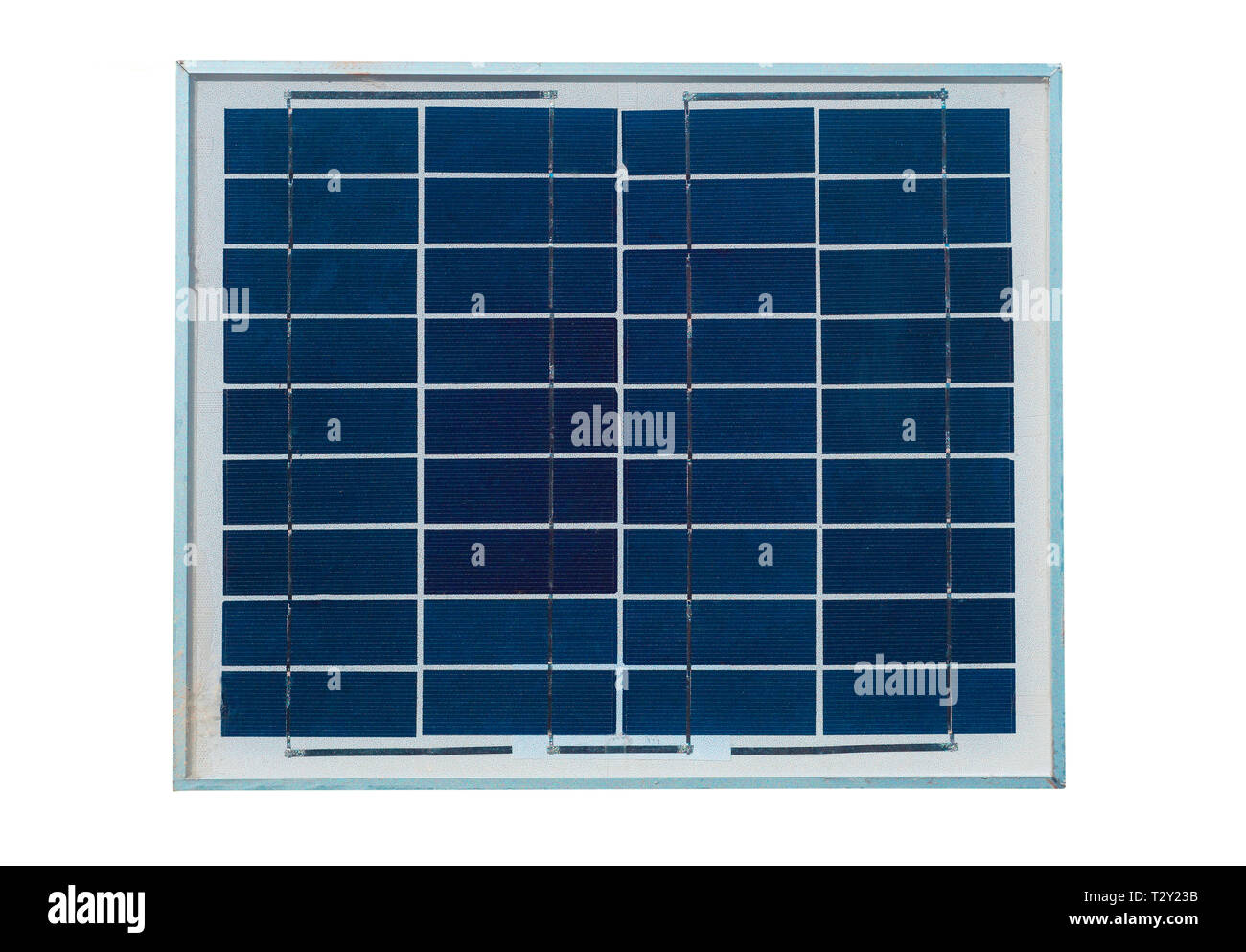 solar panel isolated on white background Stock Photo - Alamy