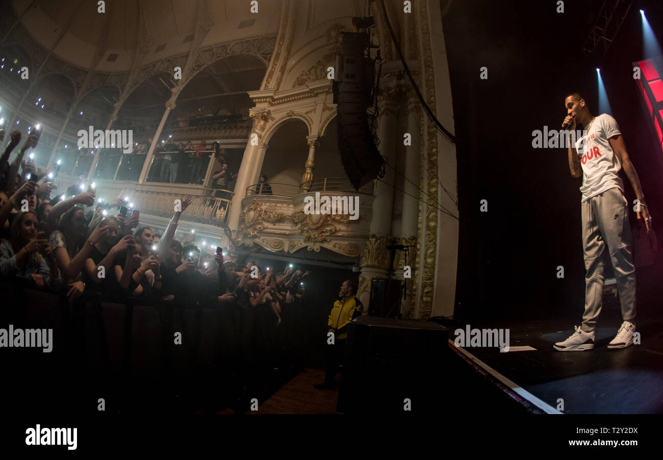 Fredo performing live at the O2 Academy in Bournemouth Featuring: Fredo ...