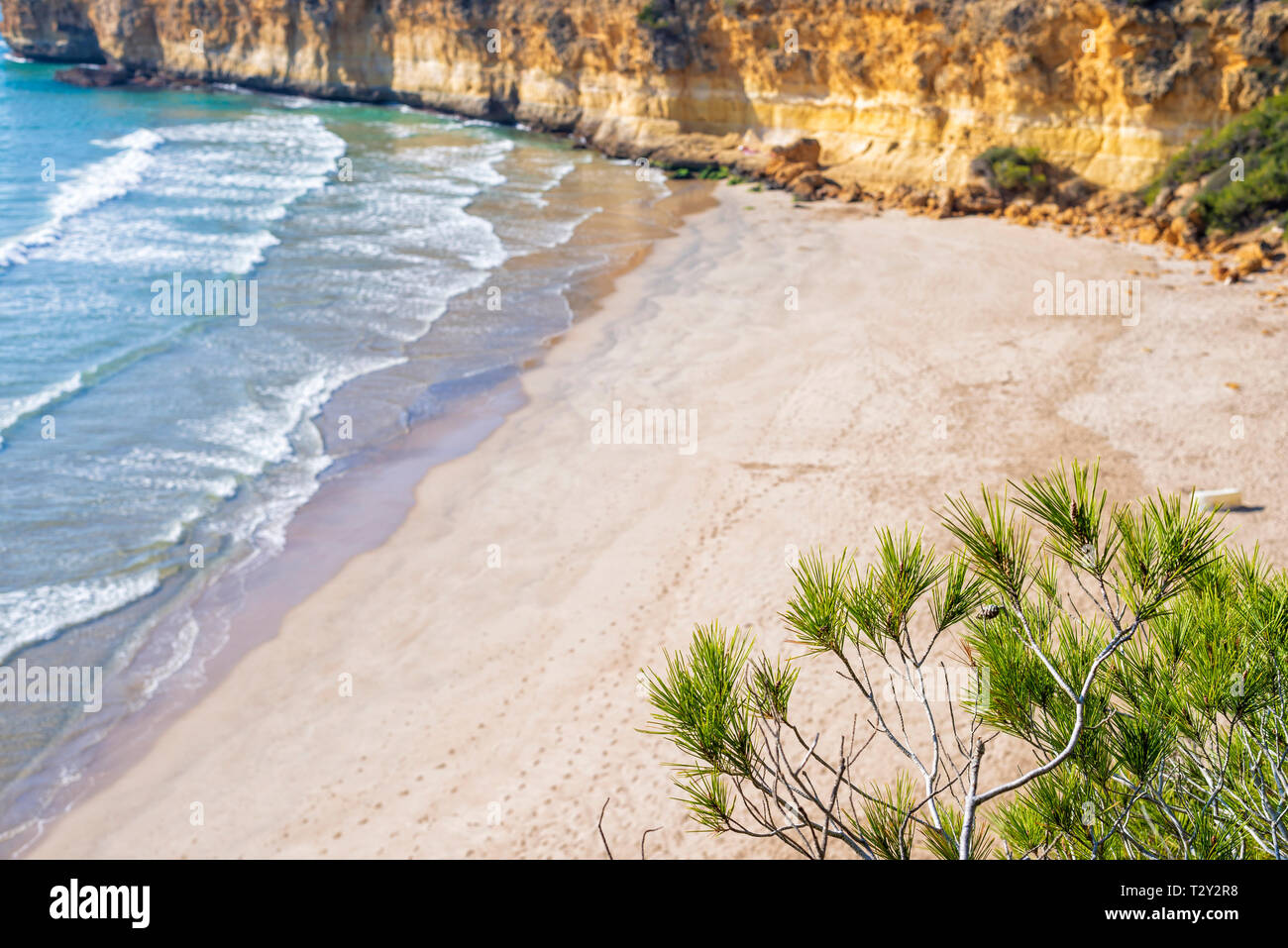 Aerial waves headland hi-res stock photography and images - Alamy