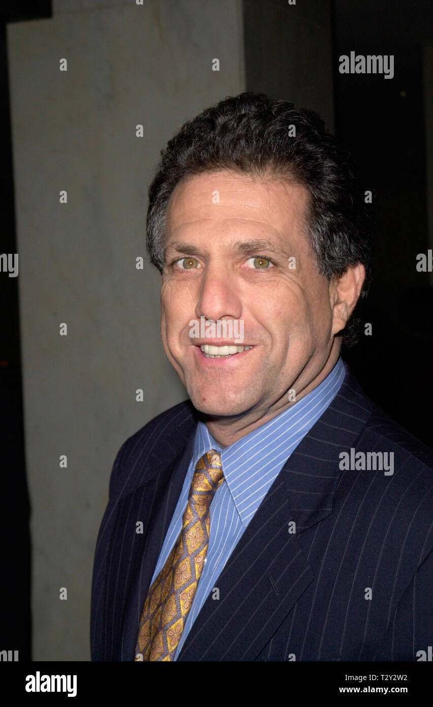 LOS ANGELES, CA. February 10, 2000: CBS President LESLIE MOONVES at the ...