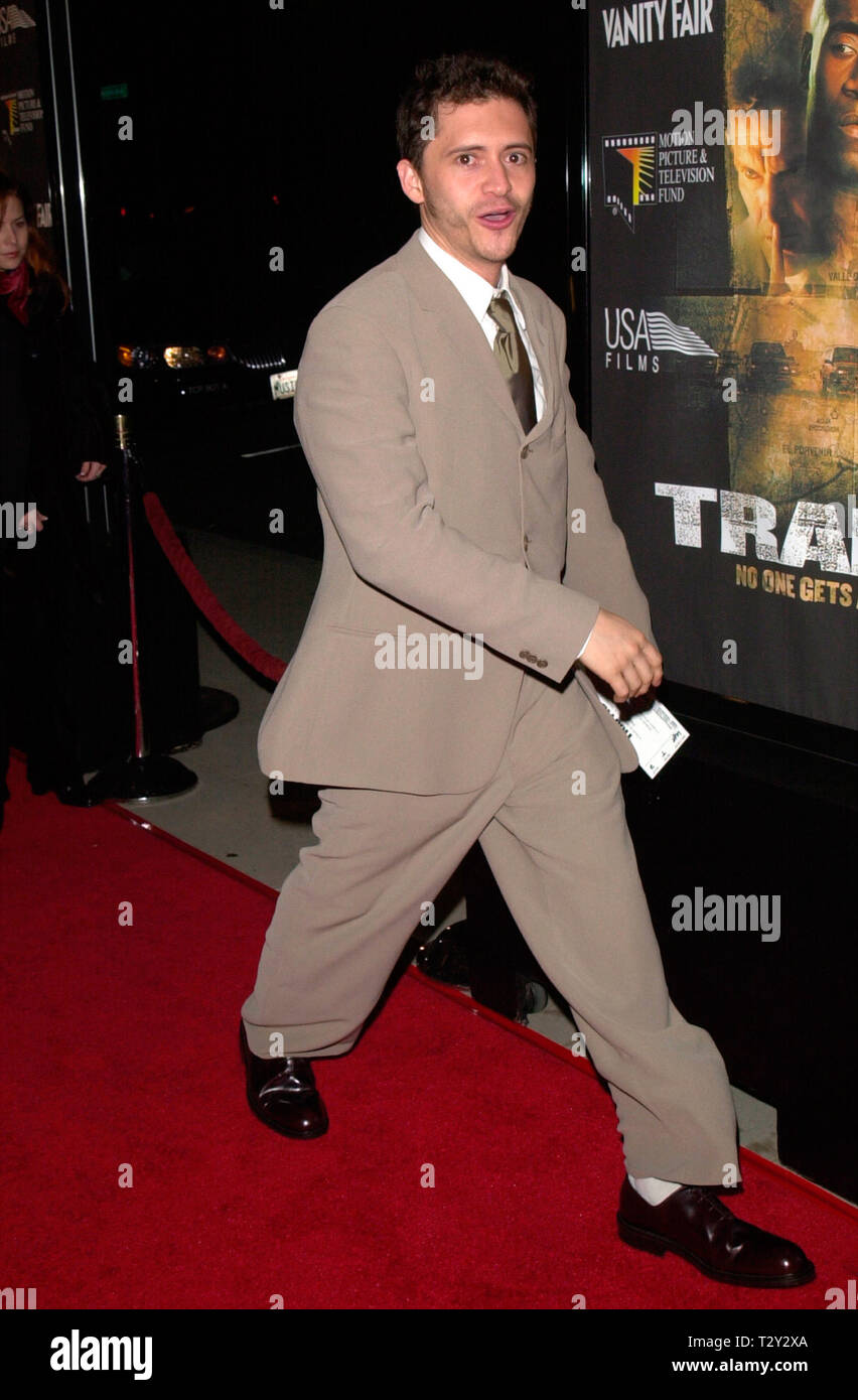LOS ANGELES, CA. December 14, 2000: Actor CLIFTON COLLINS JR. at the ...