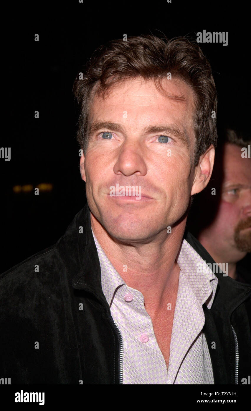 LOS ANGELES, CA. December 14, 2000: Actor DENNIS QUAID at the Los ...