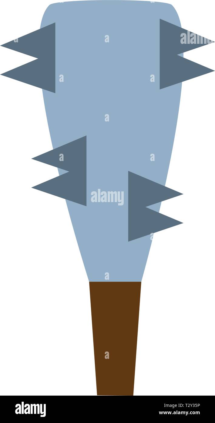 bludgeon of video games isolated icon vector illustration design Stock ...