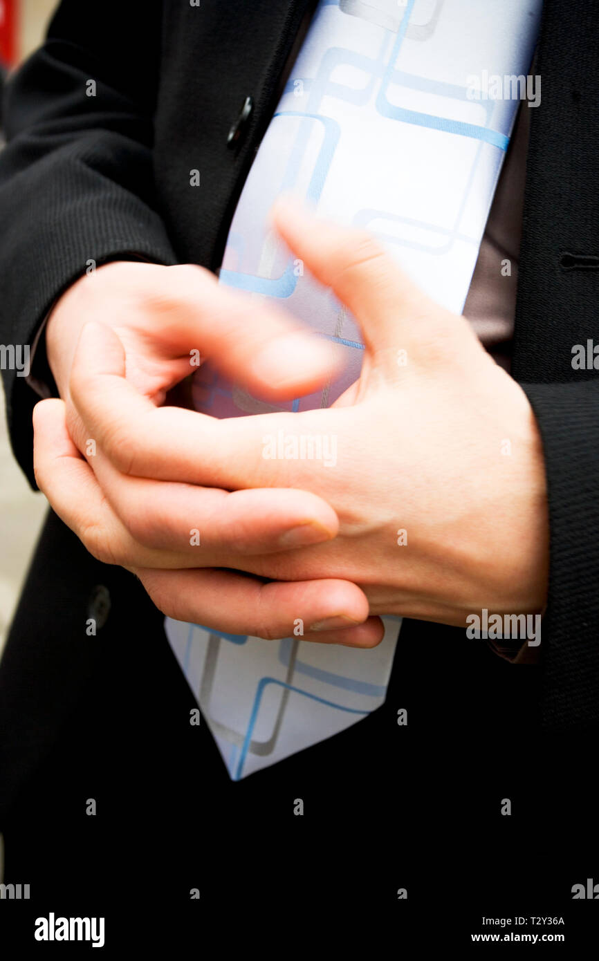 Tapping fingers hi-res stock photography and images - Alamy