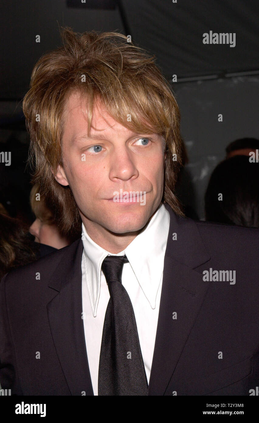 LOS ANGELES, CA. April 17, 2000: Rock star/actor JON BON JOVI at the ...
