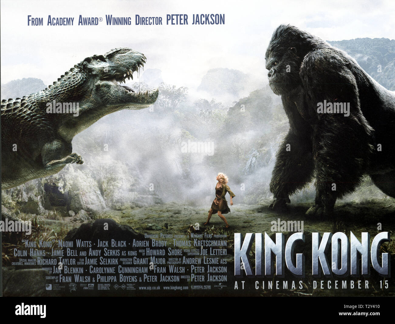 King Kong Movie Poster Stock Photos & King Kong Movie Poster Stock ...