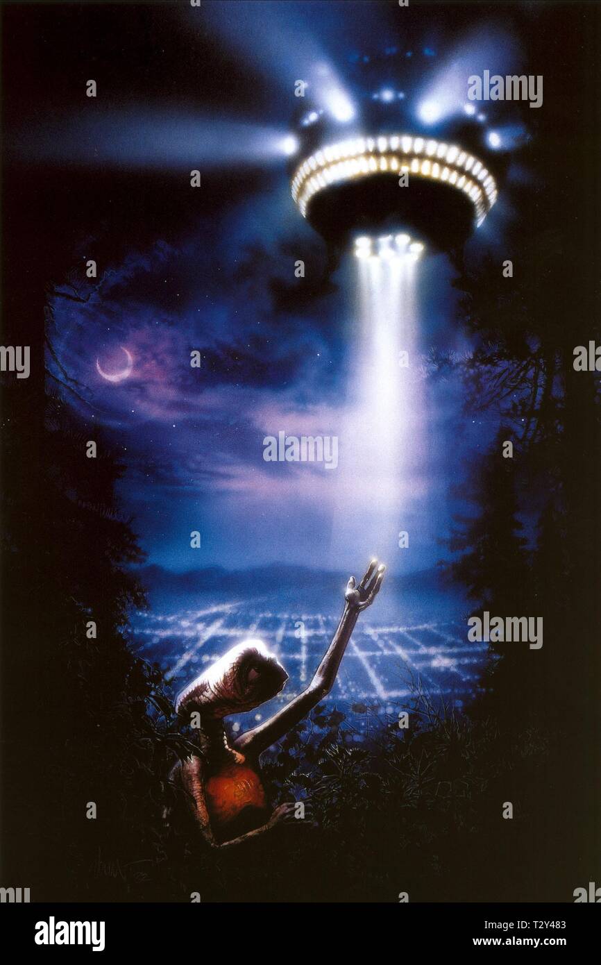 Alien E T Extra Terrestrial 1982 High Resolution Stock Photography and ...