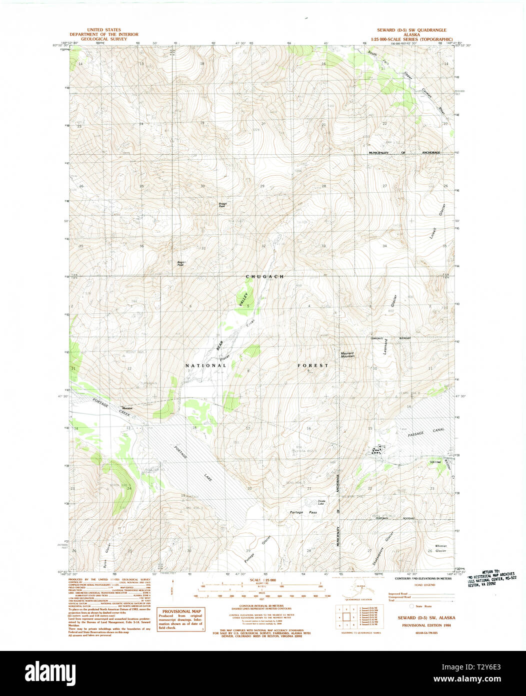 Sw alaska map hi-res stock photography and images - Alamy