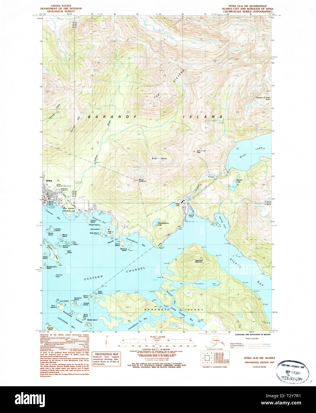 Sw alaska map hi-res stock photography and images - Alamy