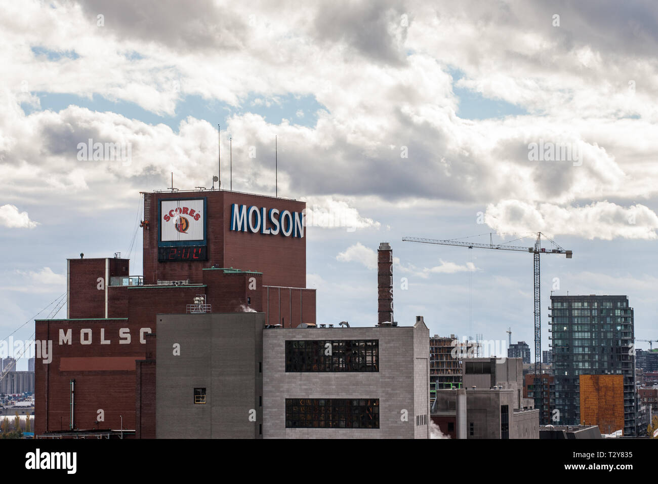 Molson canadian logo hi-res stock photography and images - Alamy
