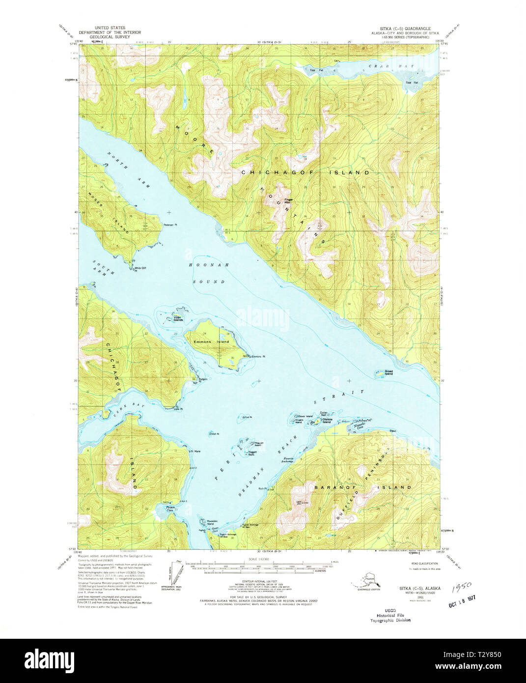 Sitka alaska historical Cut Out Stock Images & Pictures - Alamy