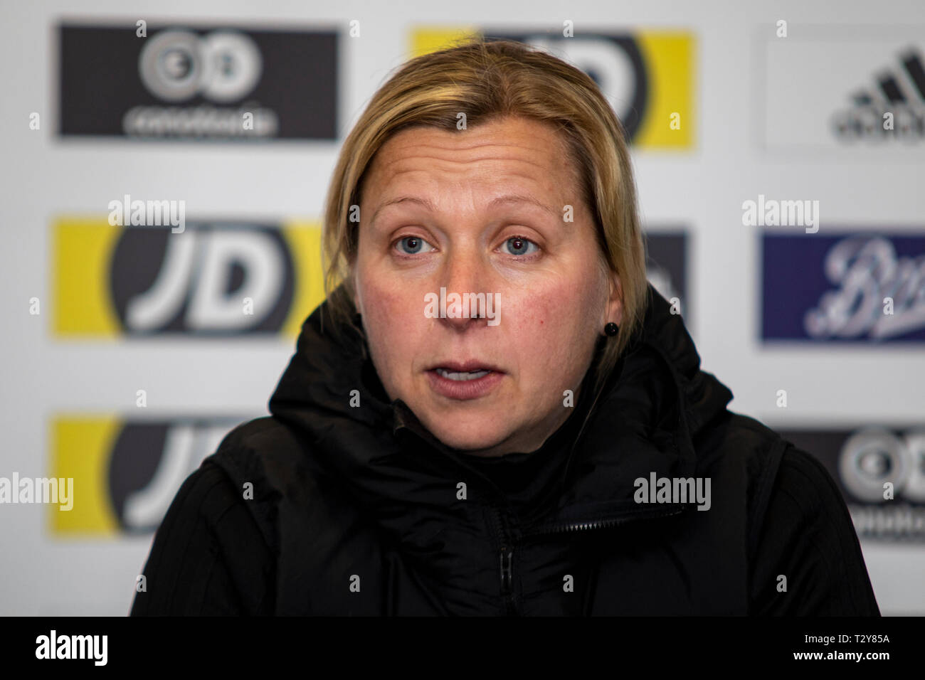 Jayne Ludlow pictured during Wales v Czech Republic, Rodney Parade ...