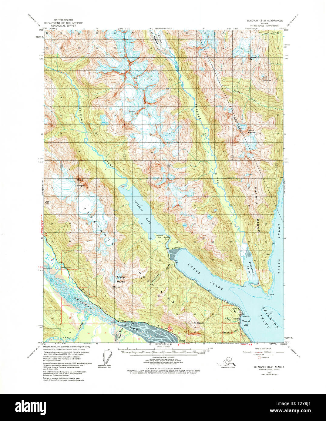 Skagway Ak Map