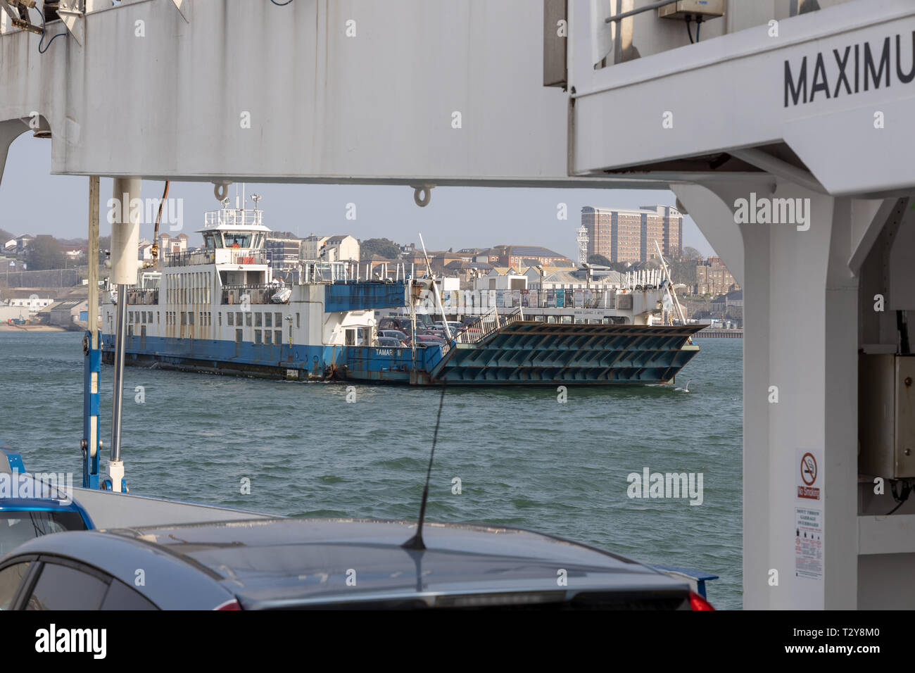Torpoint Ferry, Plymouth UK Stock Photo - Alamy