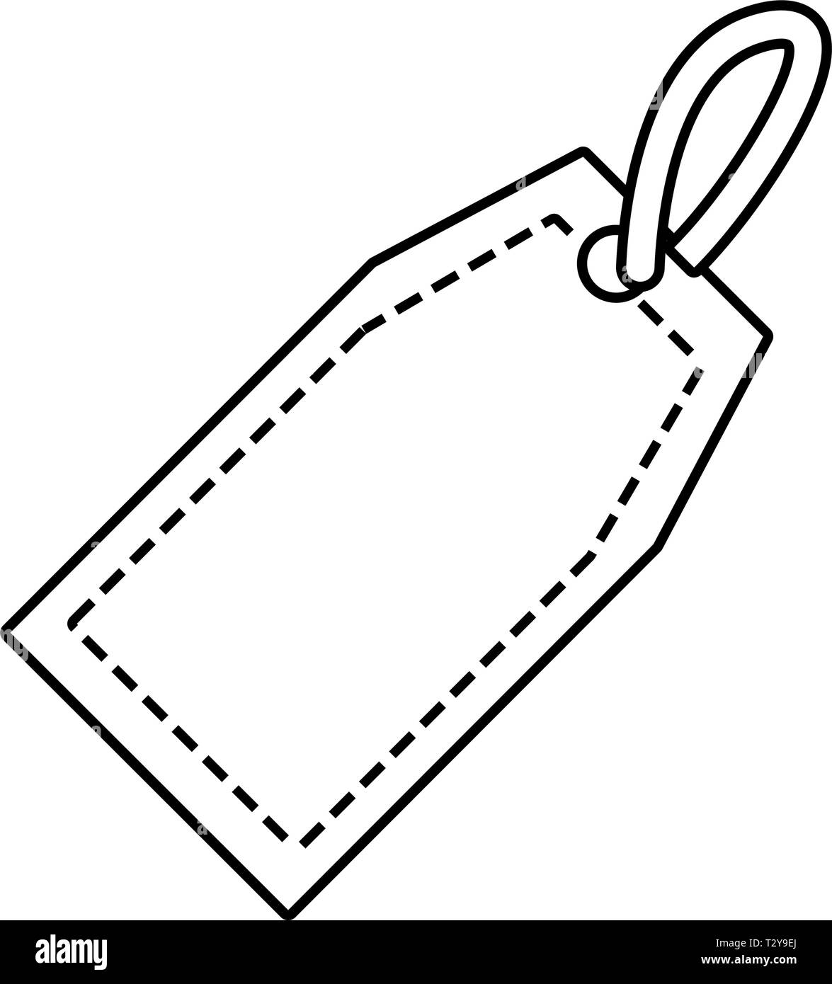 online shopping tag price on white background vector illustration ...
