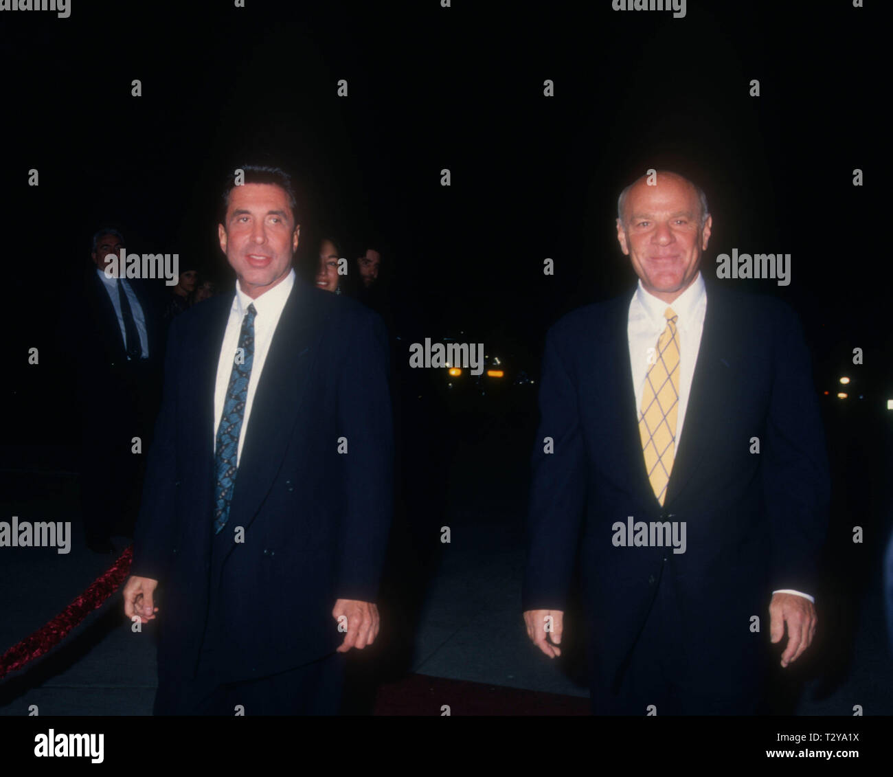 BEL-AIR, CA - MARCH 14: Sandy Gallin and Barry Diller attend Tina Brown ...