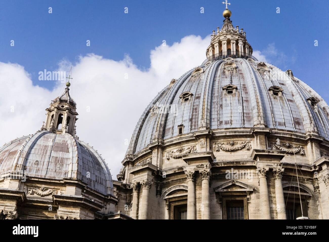Basilica of Saint Peter (1506-1626) in the Vatican, Rome, Italy Stock ...