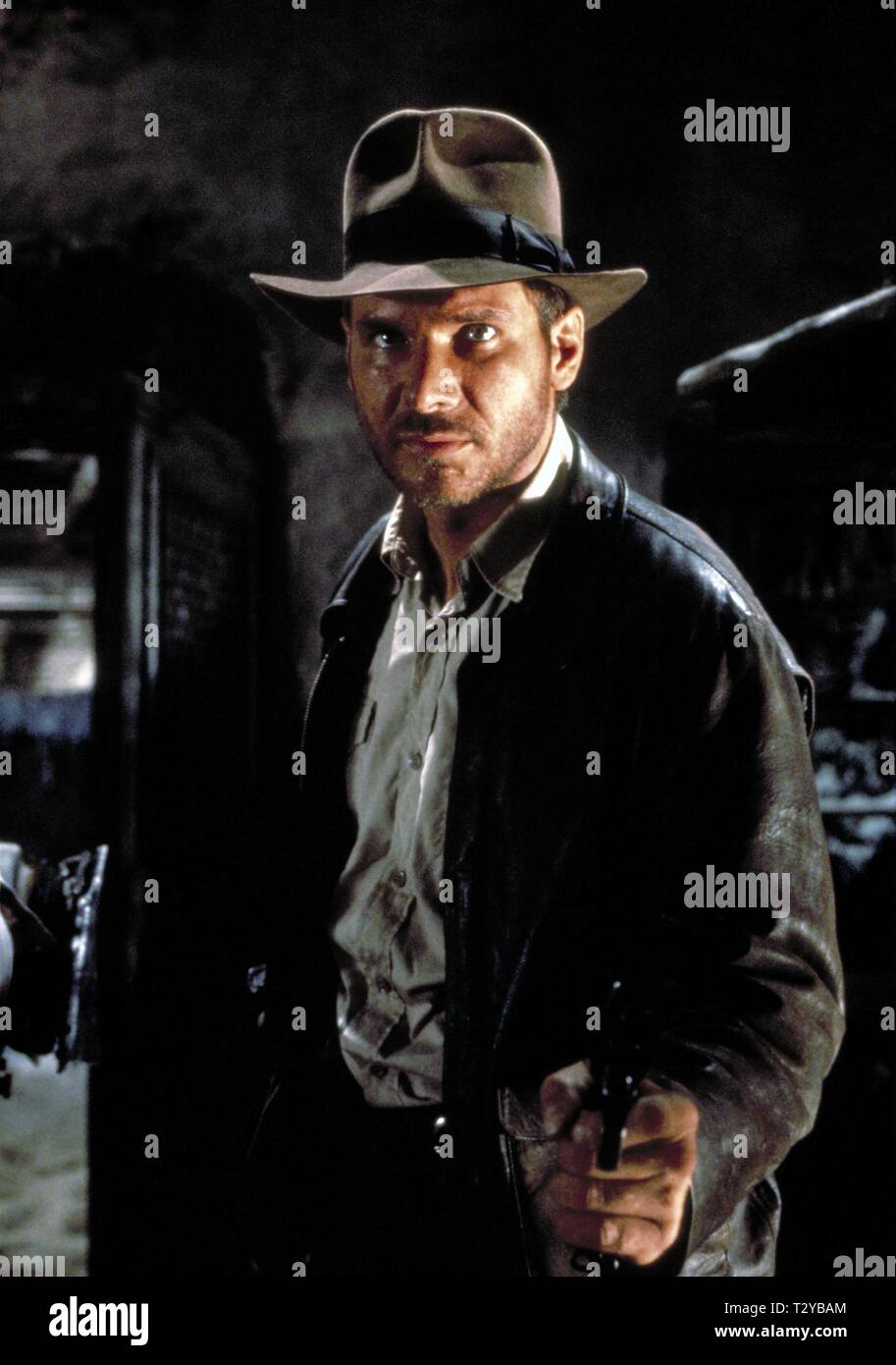 HARRISON FORD, INDIANA JONES AND THE RAIDERS OF THE LOST ARK, 1981 ...