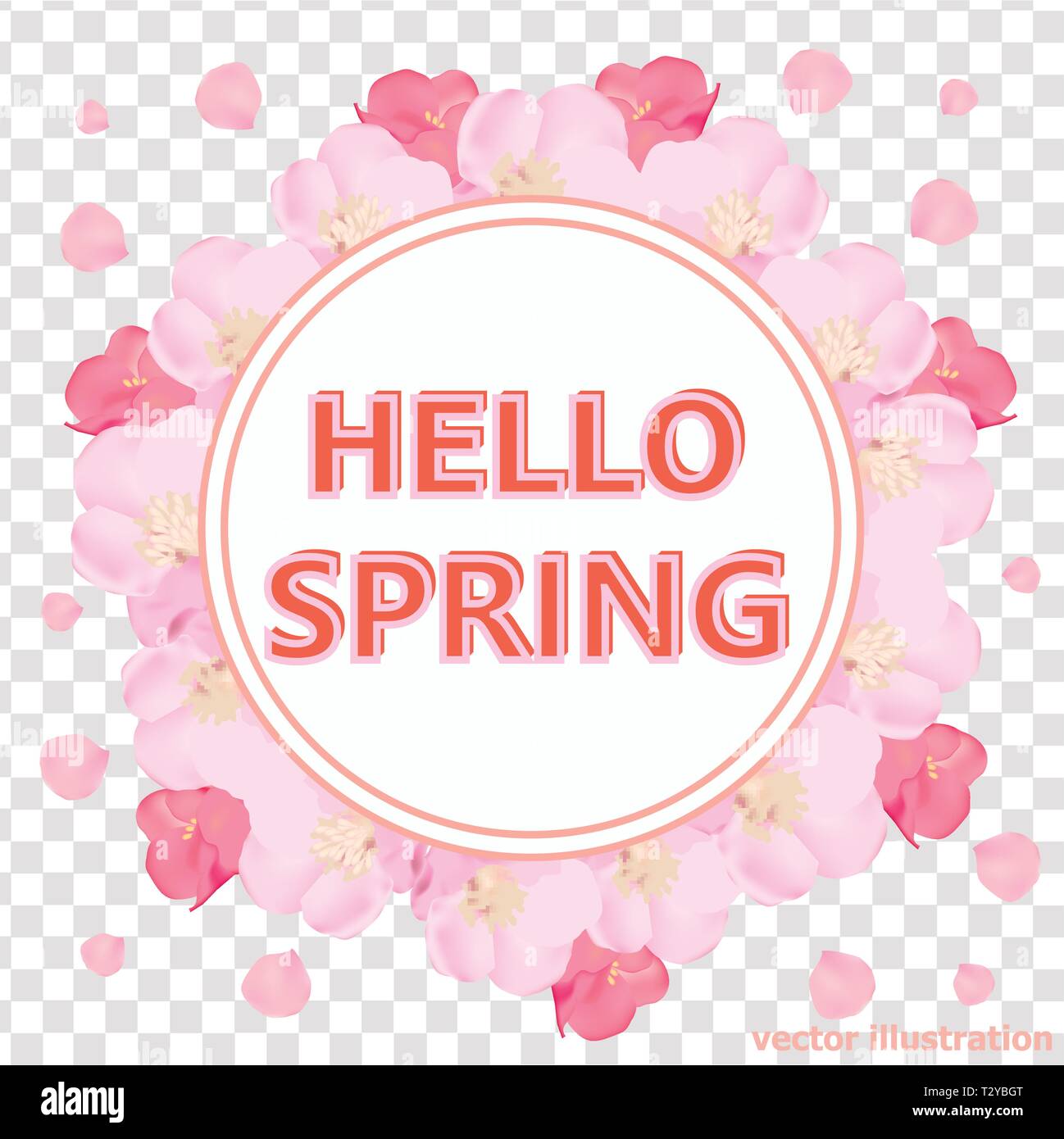 Bright hello spring background. Background with beautiful colorful ...