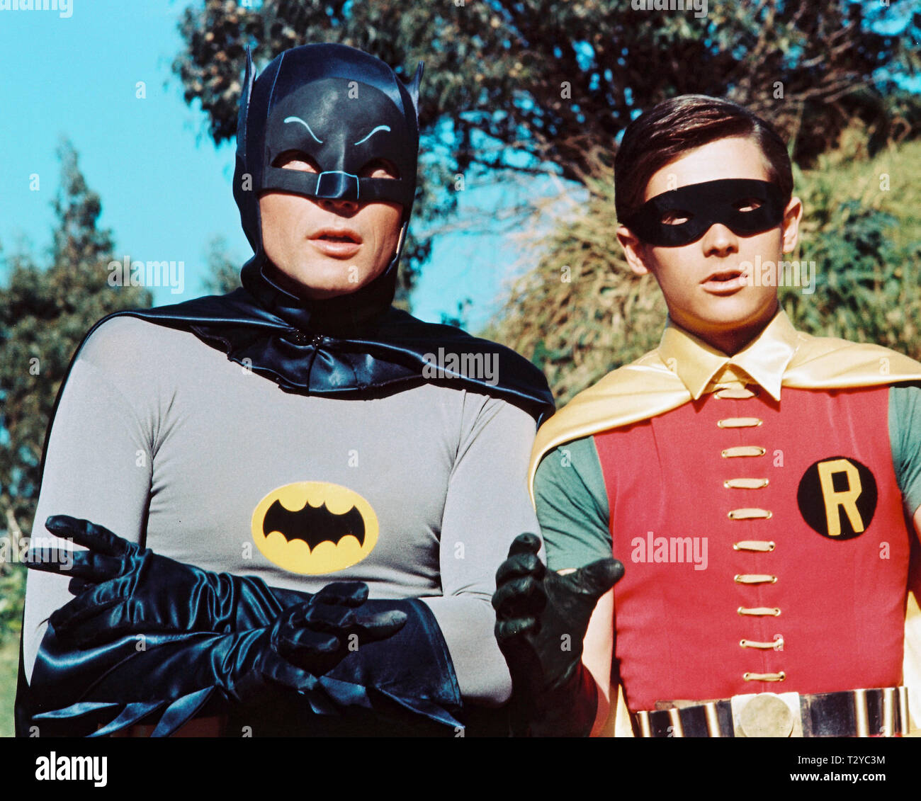 ADAM WEST, BURT WARD, BATMAN, 1966 Stock Photo - Alamy