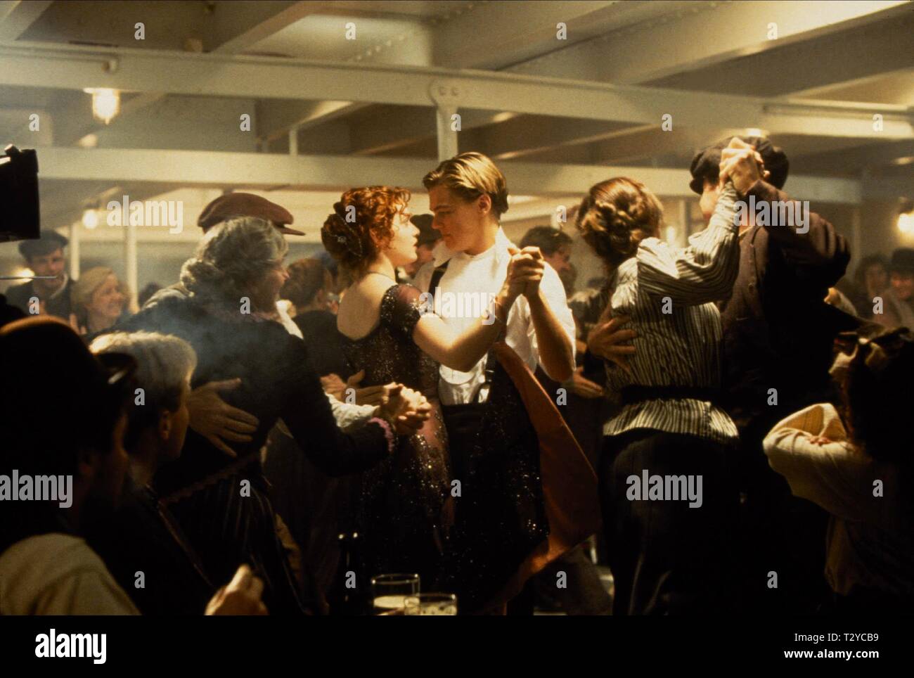 James Cameron Leonardo Dicaprio Titanic High Resolution Stock ...