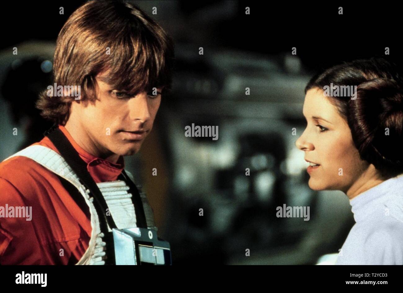 MARK HAMILL, CARRIE FISHER, STAR WARS: EPISODE IV - A NEW HOPE, 1977 Stock Photo - Alamy