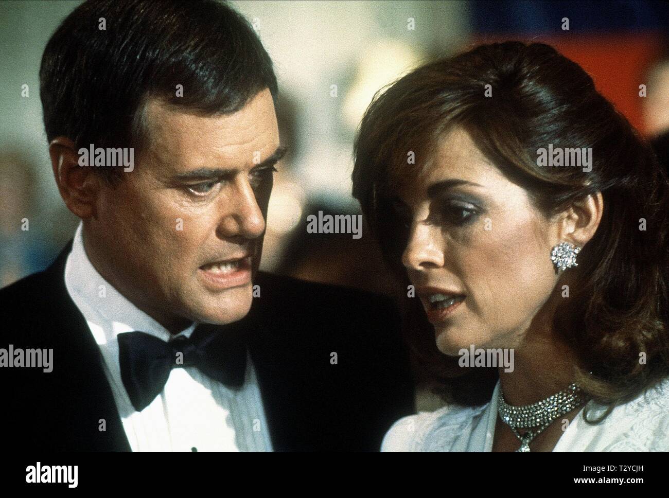 LARRY HAGMAN, LINDA GRAY, DALLAS, 1981 Stock Photo - Alamy