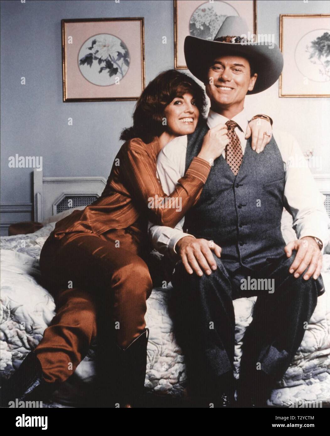 Linda gray dallas tv hi-res stock photography and images - Alamy