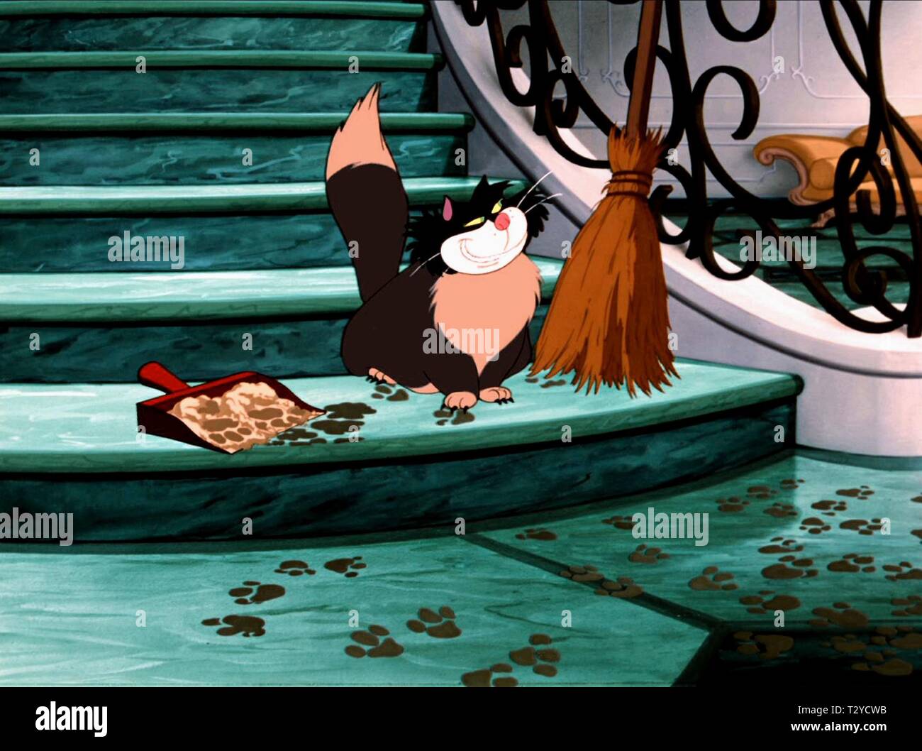 LUCIFER THE CAT, CINDERELLA, 1950 Stock Photo - Alamy