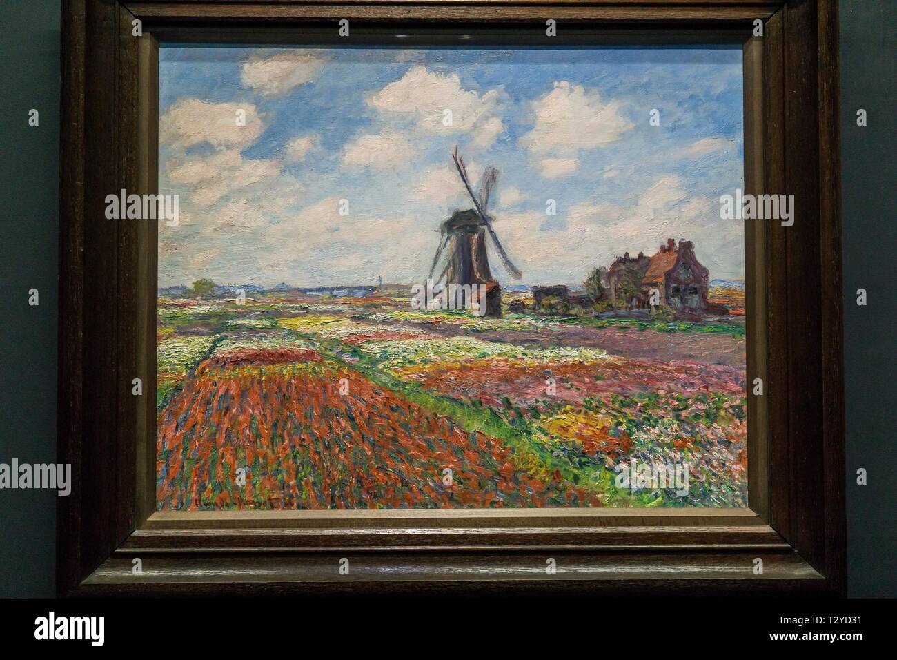 Impressionist painting at the Musee d'Orsay,Claude Monet, Paris, France ...