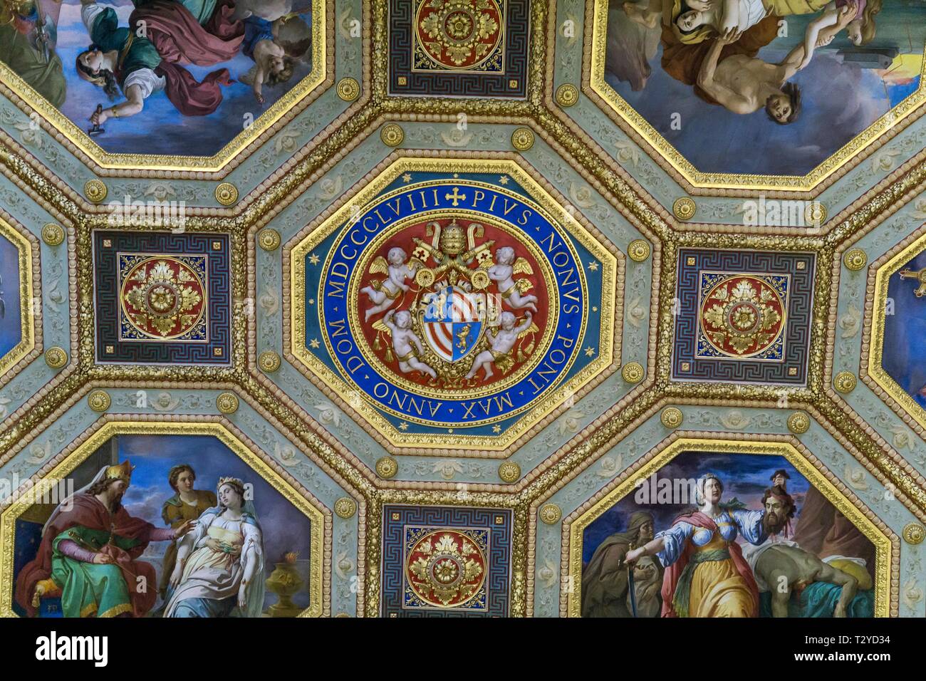 Room of the Immaculate Conception in The Vatican Museum, Francesco ...