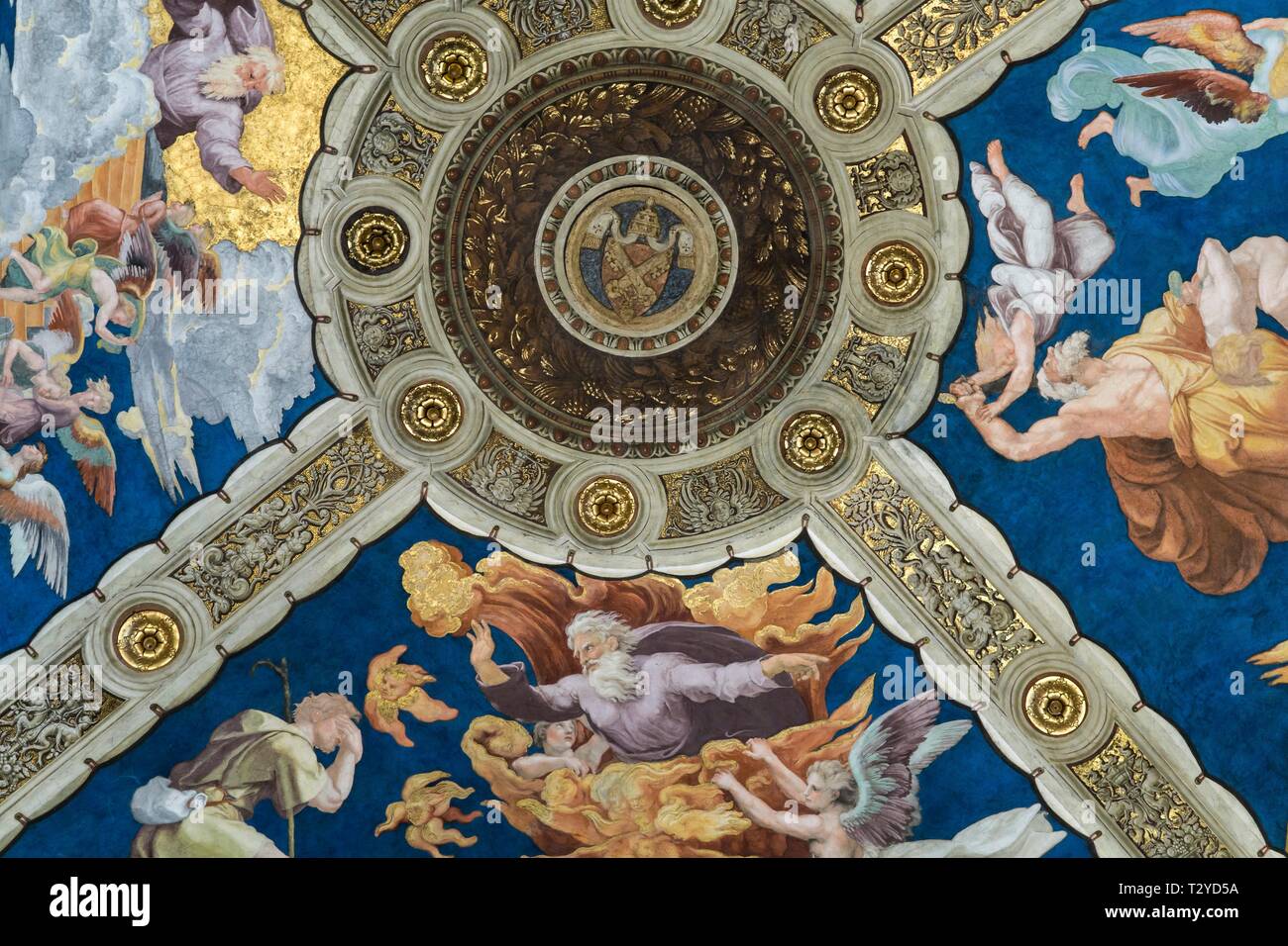 Raphael's Rooms(1508-1524) in The Vatican Museum, Raphael(!483-1520 ...