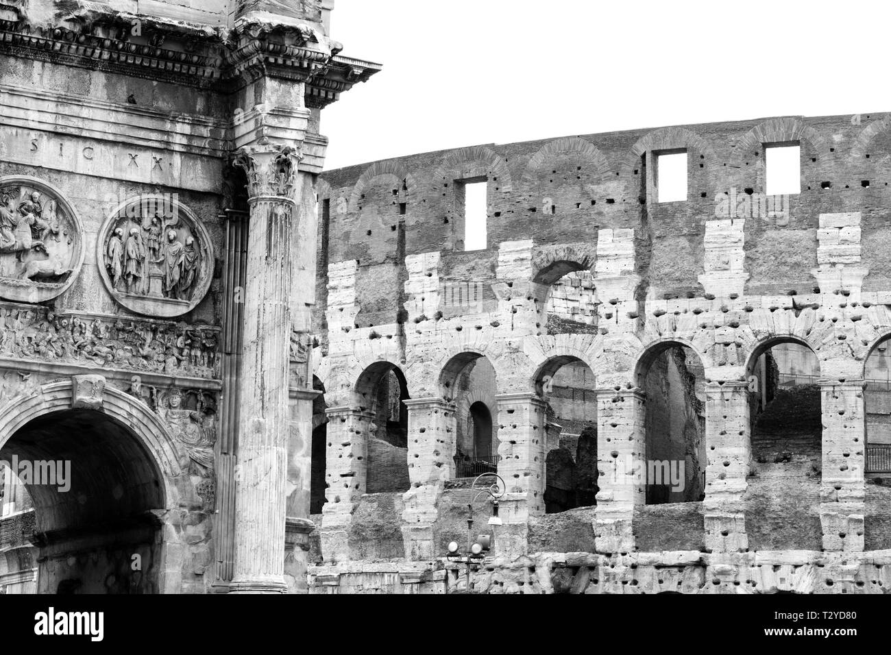 The Colosseum (70-80 AD) in Rome, Italy Stock Photo - Alamy