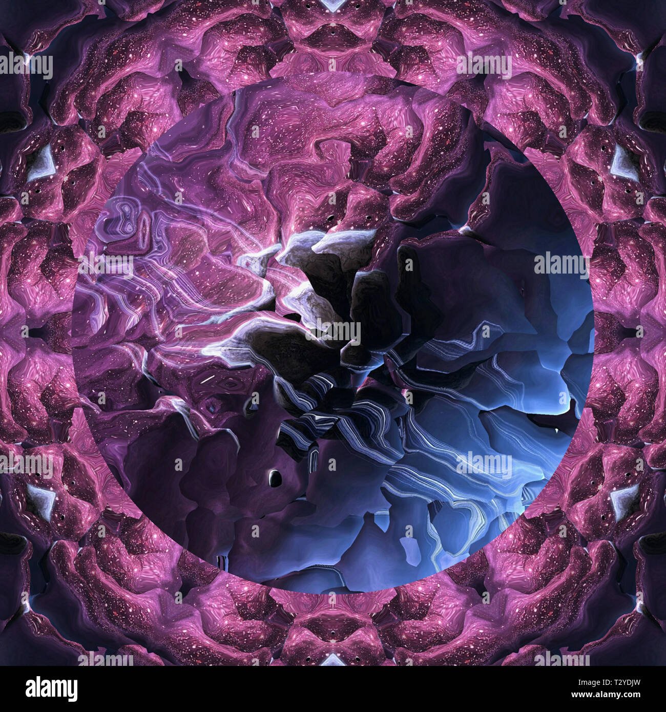 Abstract mystery fantasy background. Psychedelic meditative template ...