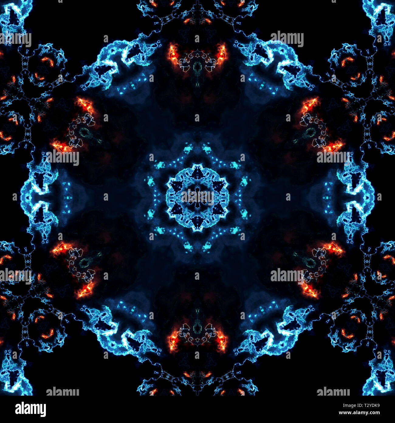 Abstract mystery fantasy background. Psychedelic meditative template ...