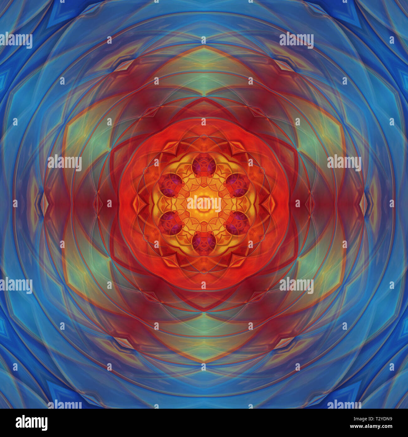 Abstract mystery fantasy background. Psychedelic meditative template ...