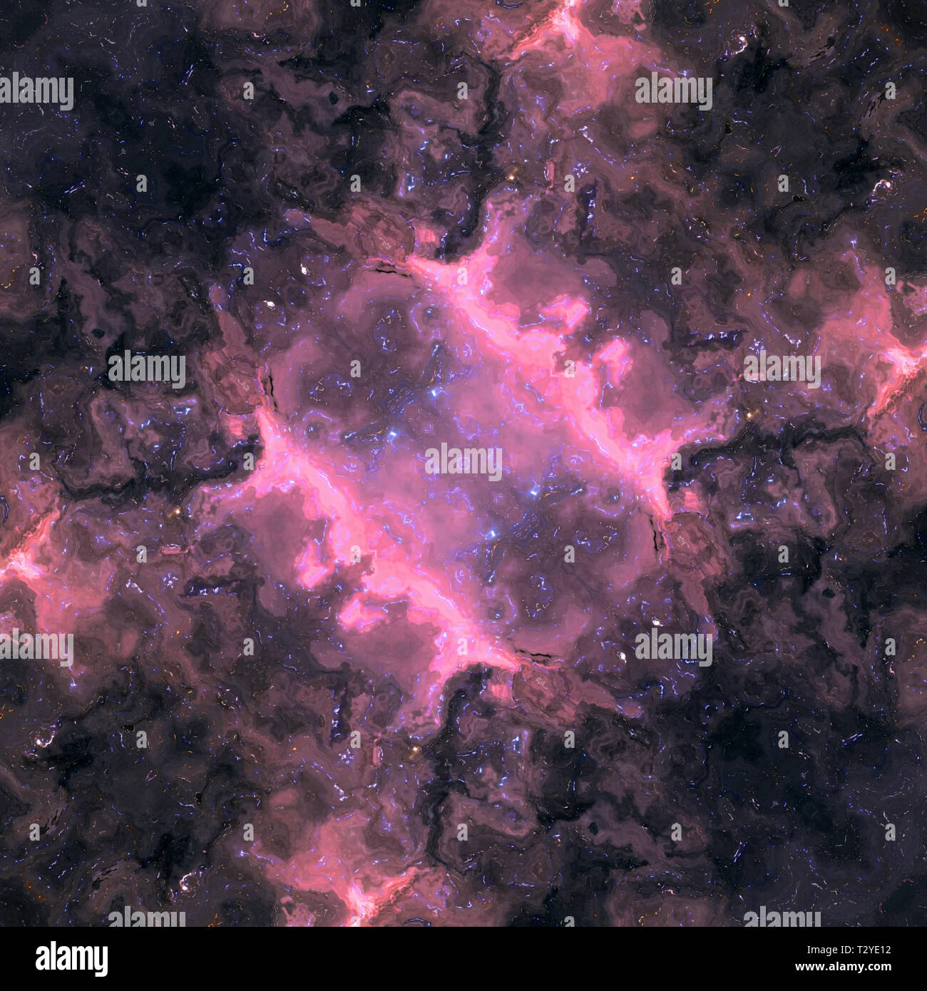 Abstract purple watercolor art. Fractal cosmic artwork. Digital graphic ...