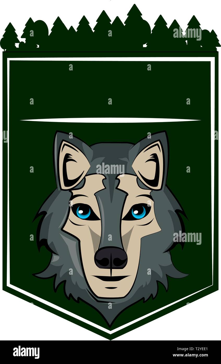 Wolf face cool sketch Stock Vector Image & Art - Alamy